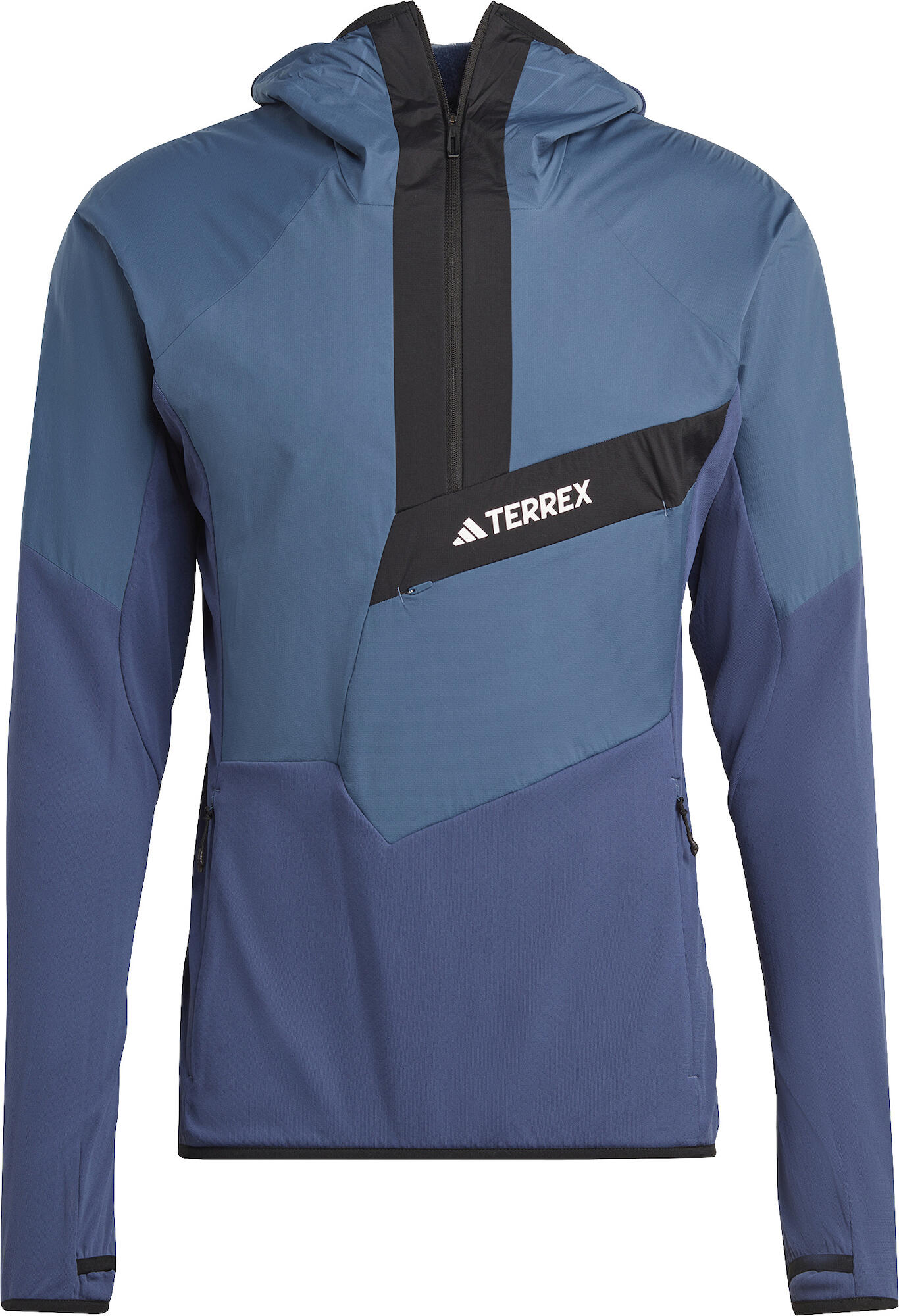 adidas Terrex Techrock Ultralight Half Zip Hooded Fleece - Men's running jacket | SportFits Shop