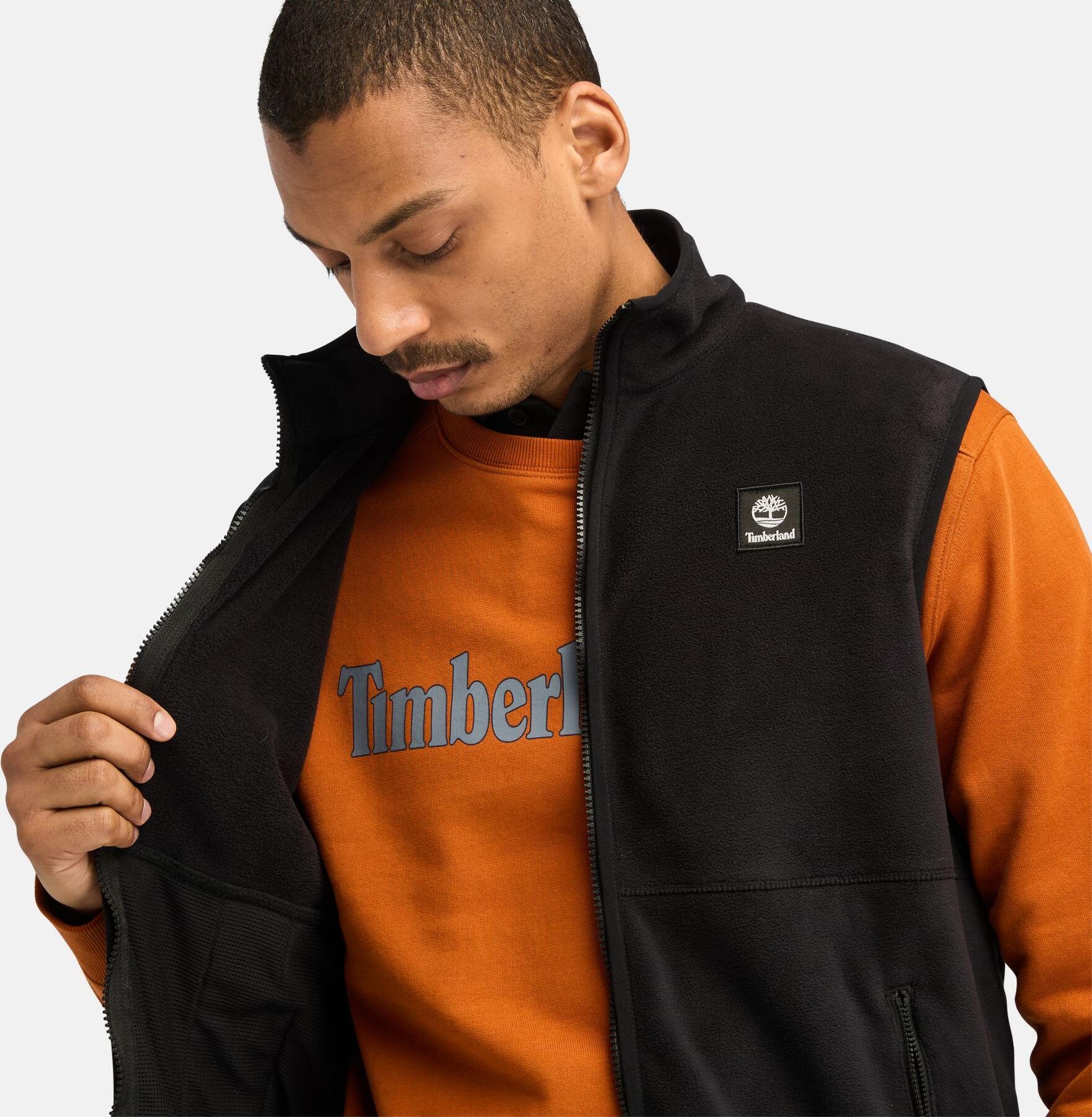 Timberland fleece vest store
