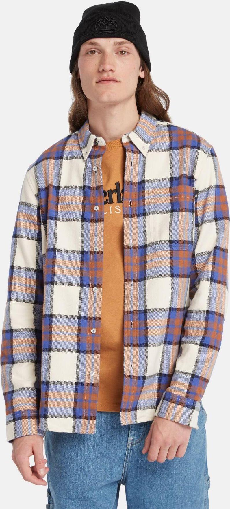 Timberland Mens LS Heavy Flannel Plaid - | SportFits Shop