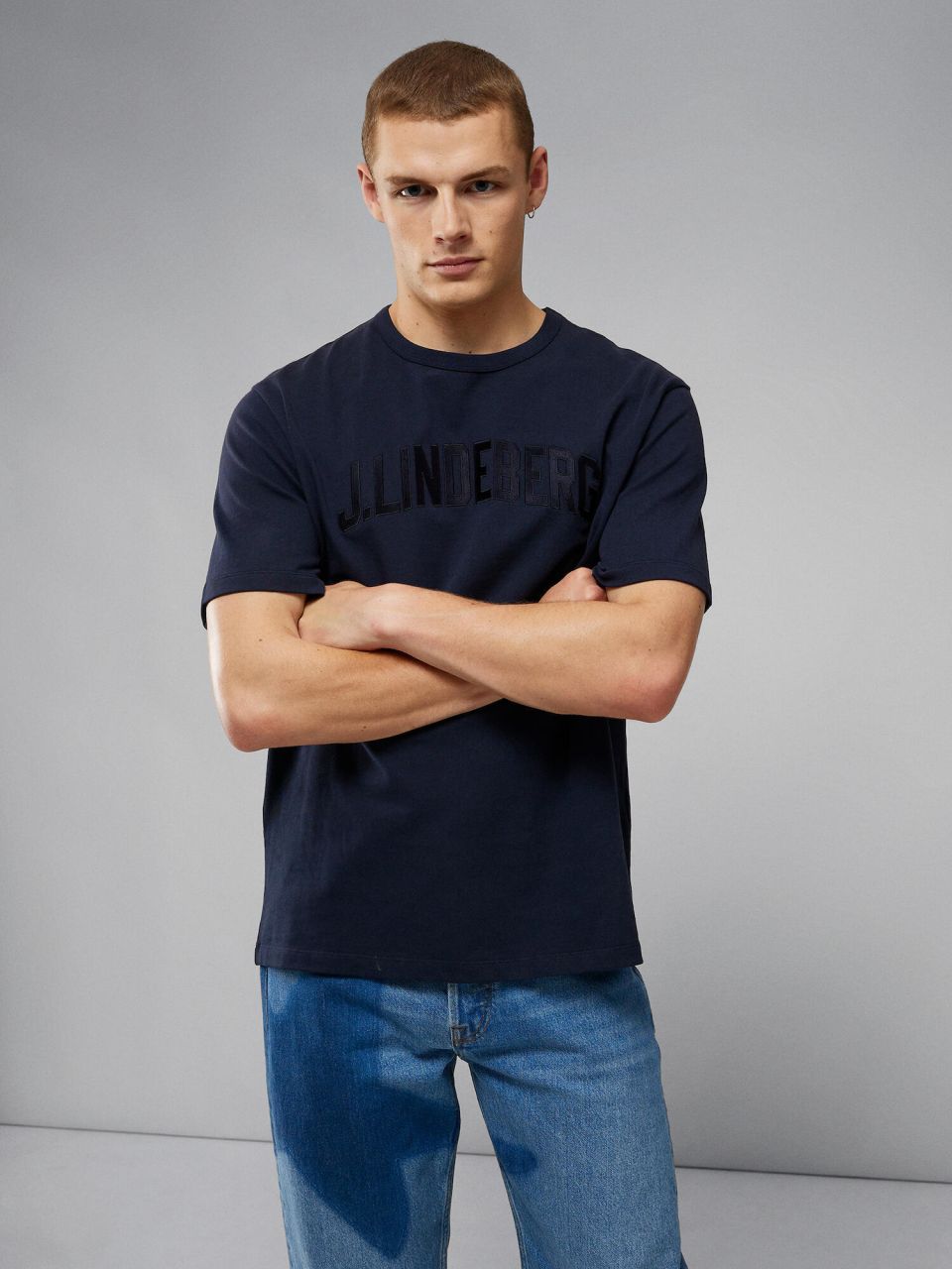 J.Lindeberg Camilo Logo Tee | SportFits Shop