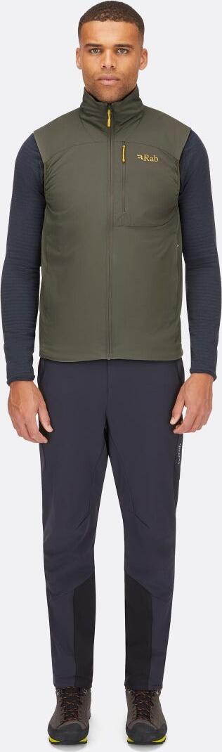 Rab Xenair Vest - Men's insulation vest for backcountry skiing and ski ...