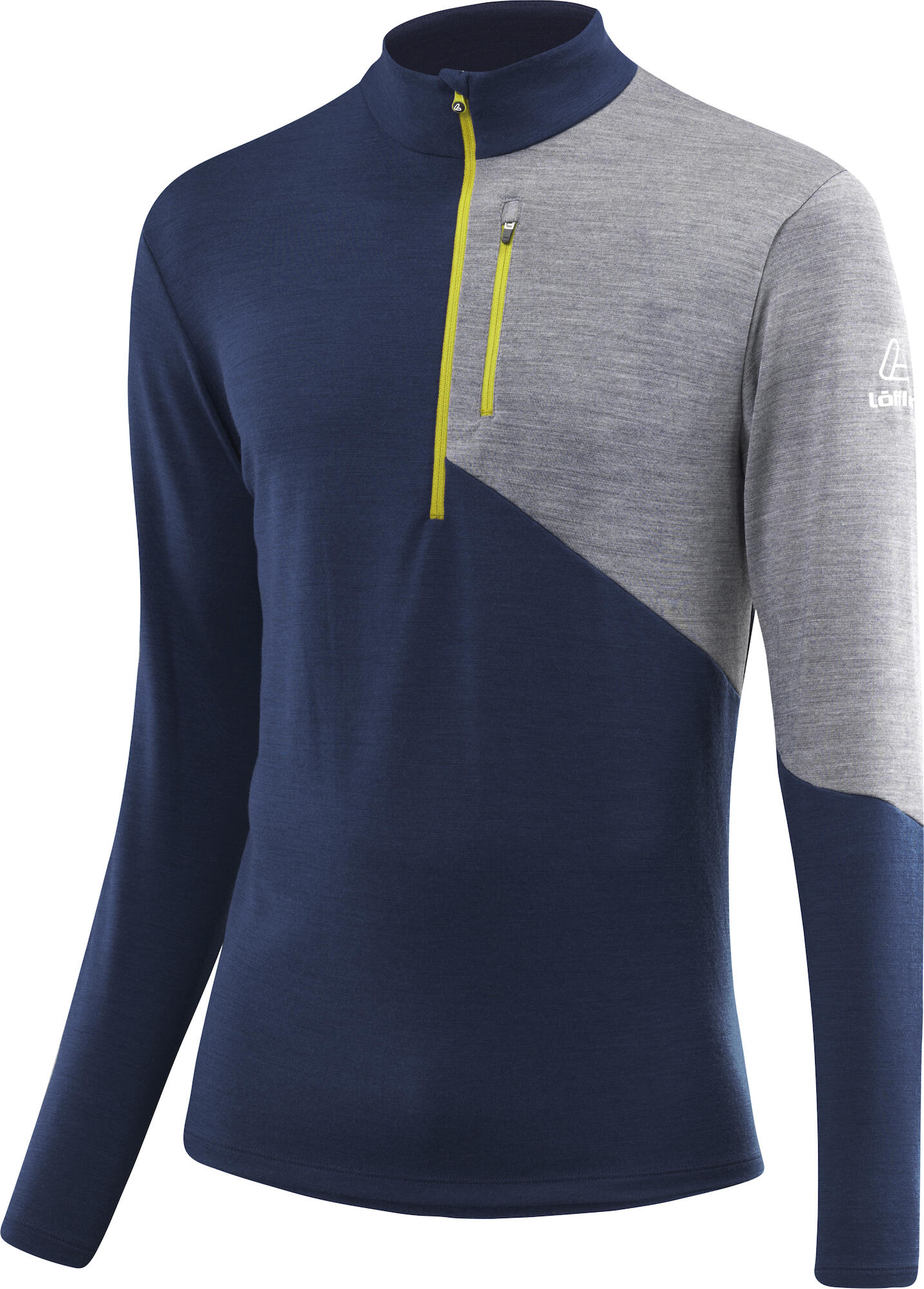 Löffler Men Midlayer Block Transtex Merino - Men Mid Layer | SportFits Shop