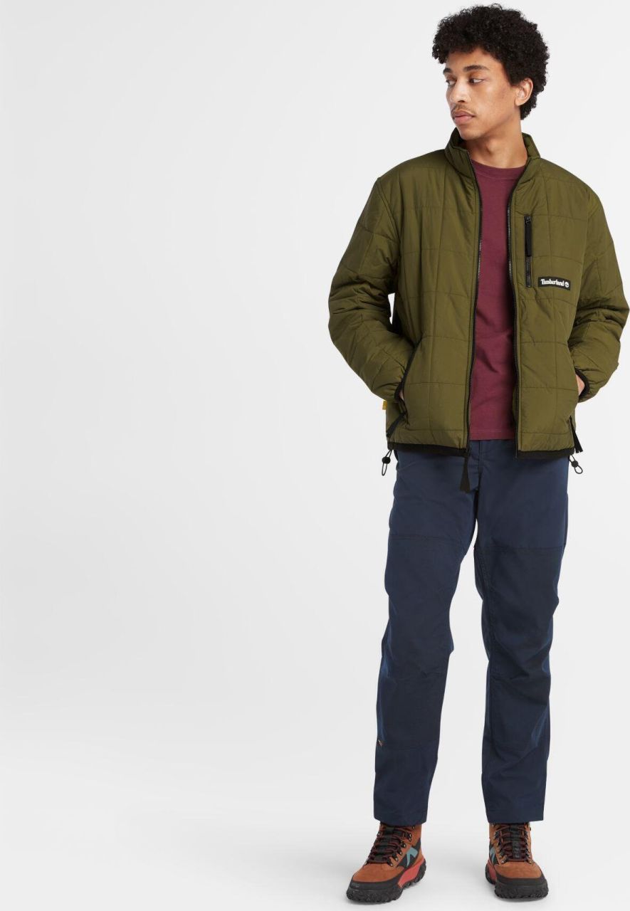 Timberland Mens Quilted Full Zip Jacket | SportFits Shop