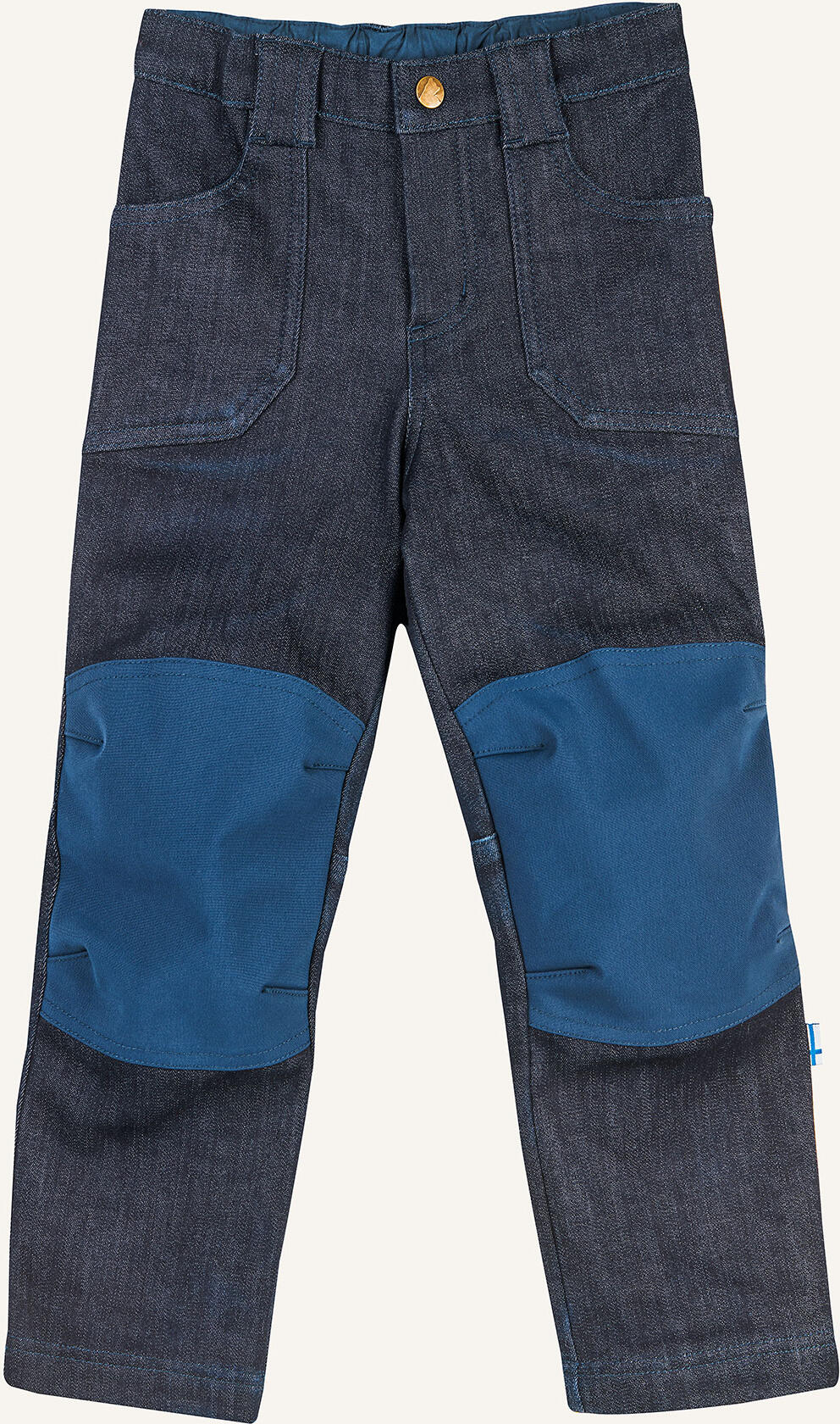 Finkid Kalle Thermo Denim - Kids's outdoor pants | SportFits Shop