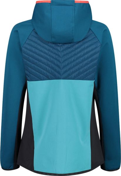 CMP Woman Jacket FIX Hood Hybrid - Women's insulation jacket for ...