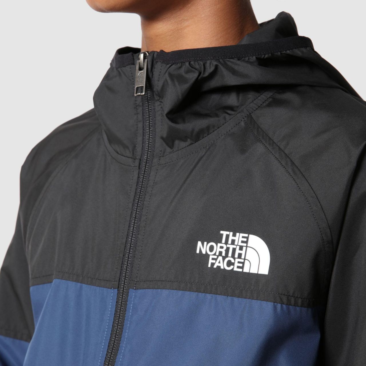 The North Face Boys Never Stop Hooded Wind Jacket | SportFits Shop