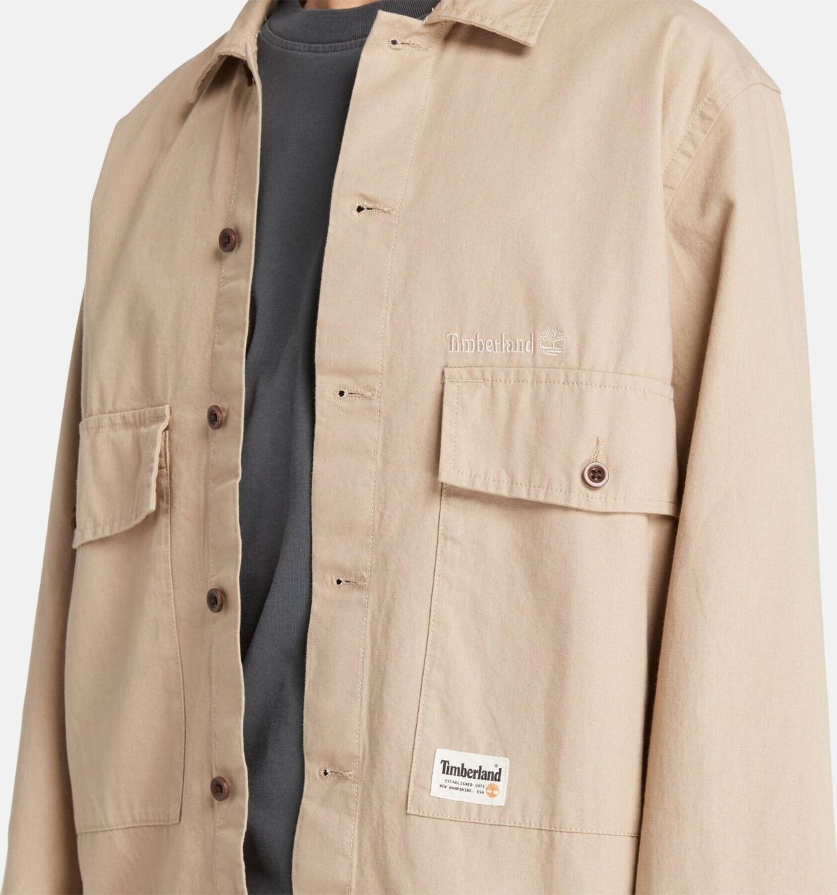 Timberland Mens WF ROC Overshirt | SportFits Shop