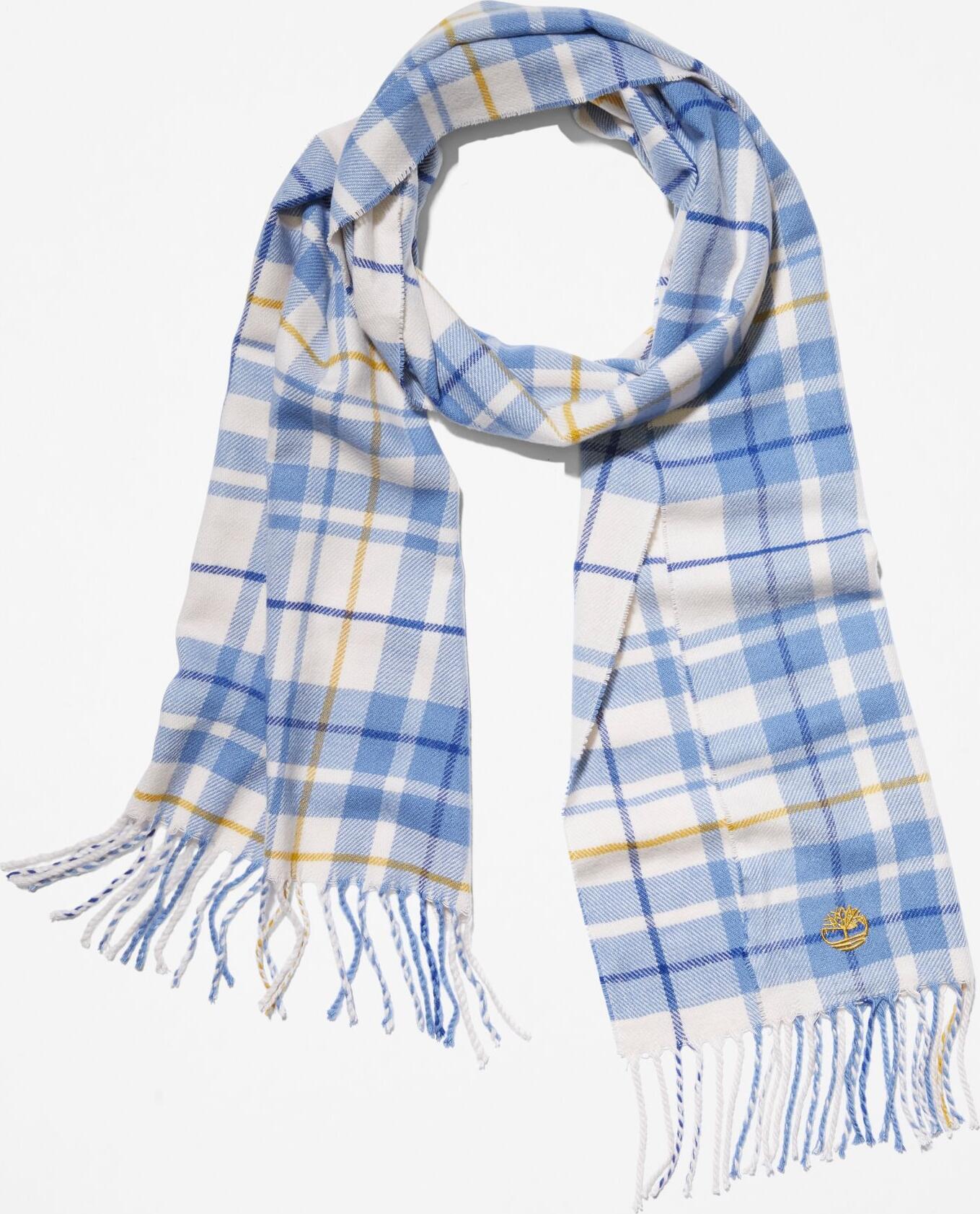 Timberland Mens Plaid Smart Casual Scarf - | SportFits Shop