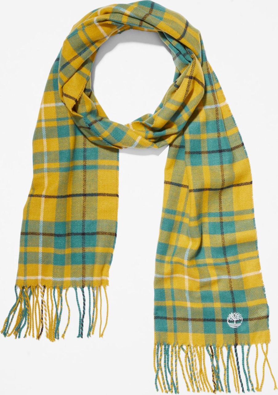 Timberland Mens Plaid Smart Casual Scarf | SportFits Shop