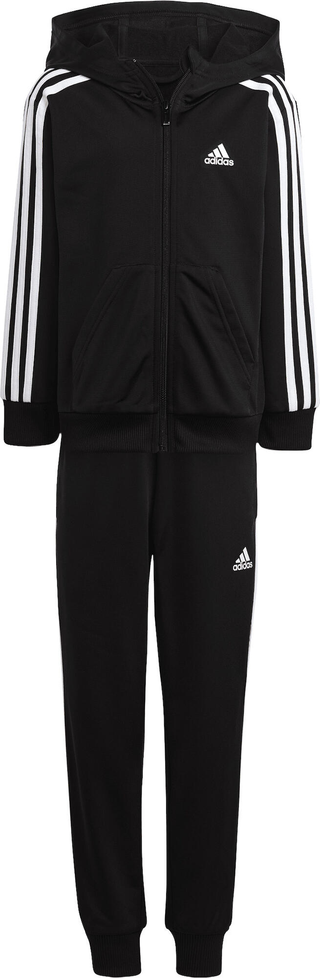 adidas Essentials 3-Stripes Shiny Tracksuit - | SportFits Shop