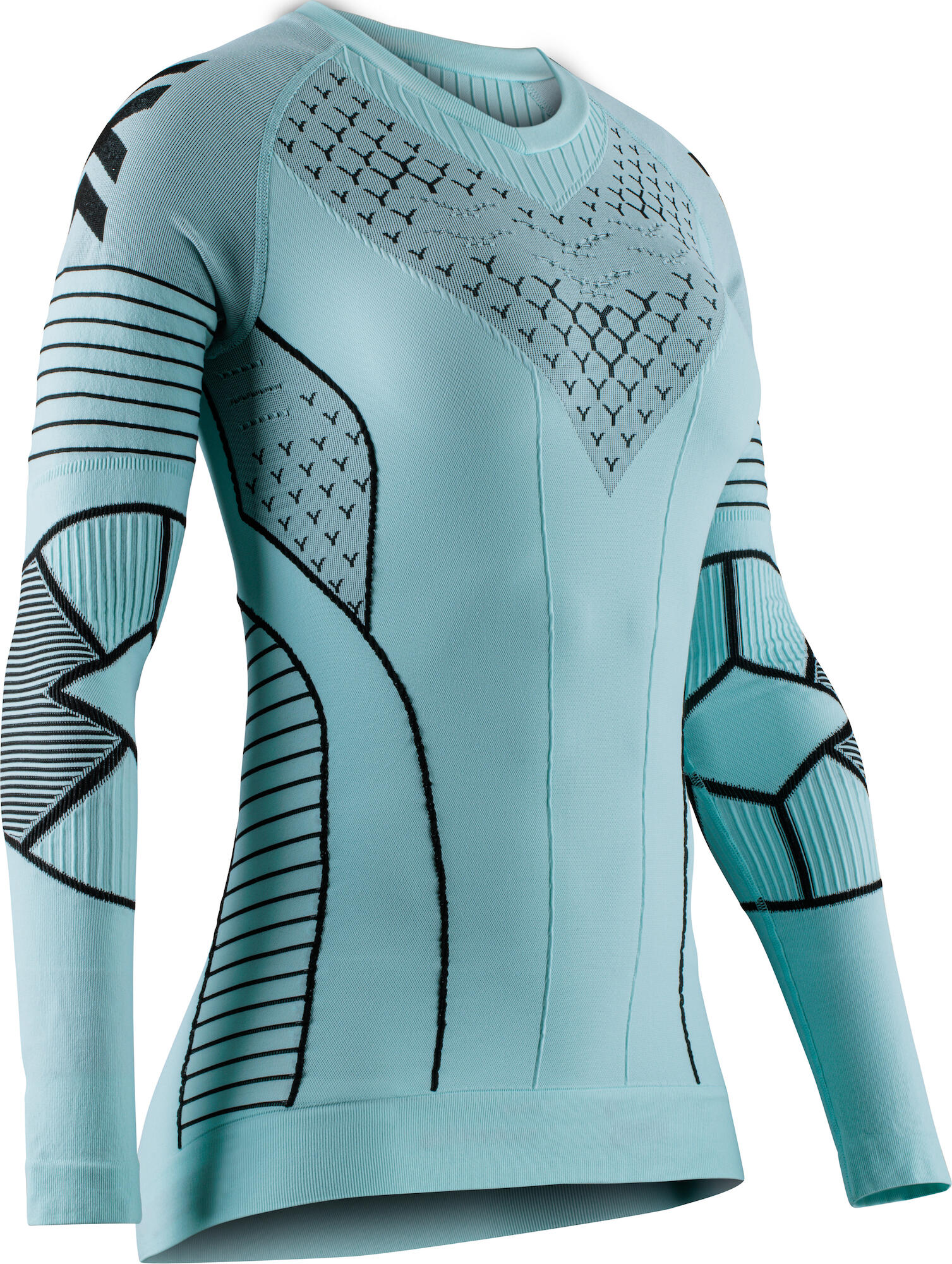 X-Bionic Twyce Race Shirt LS Women - Damen Langarm Laufshirt ...