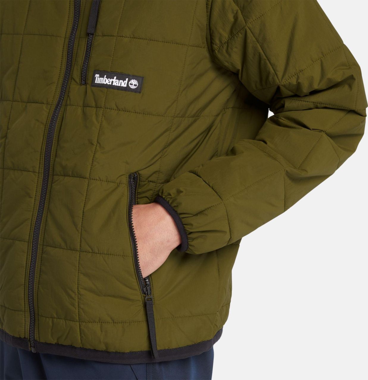 Timberland Mens Quilted Full Zip Jacket | SportFits Shop