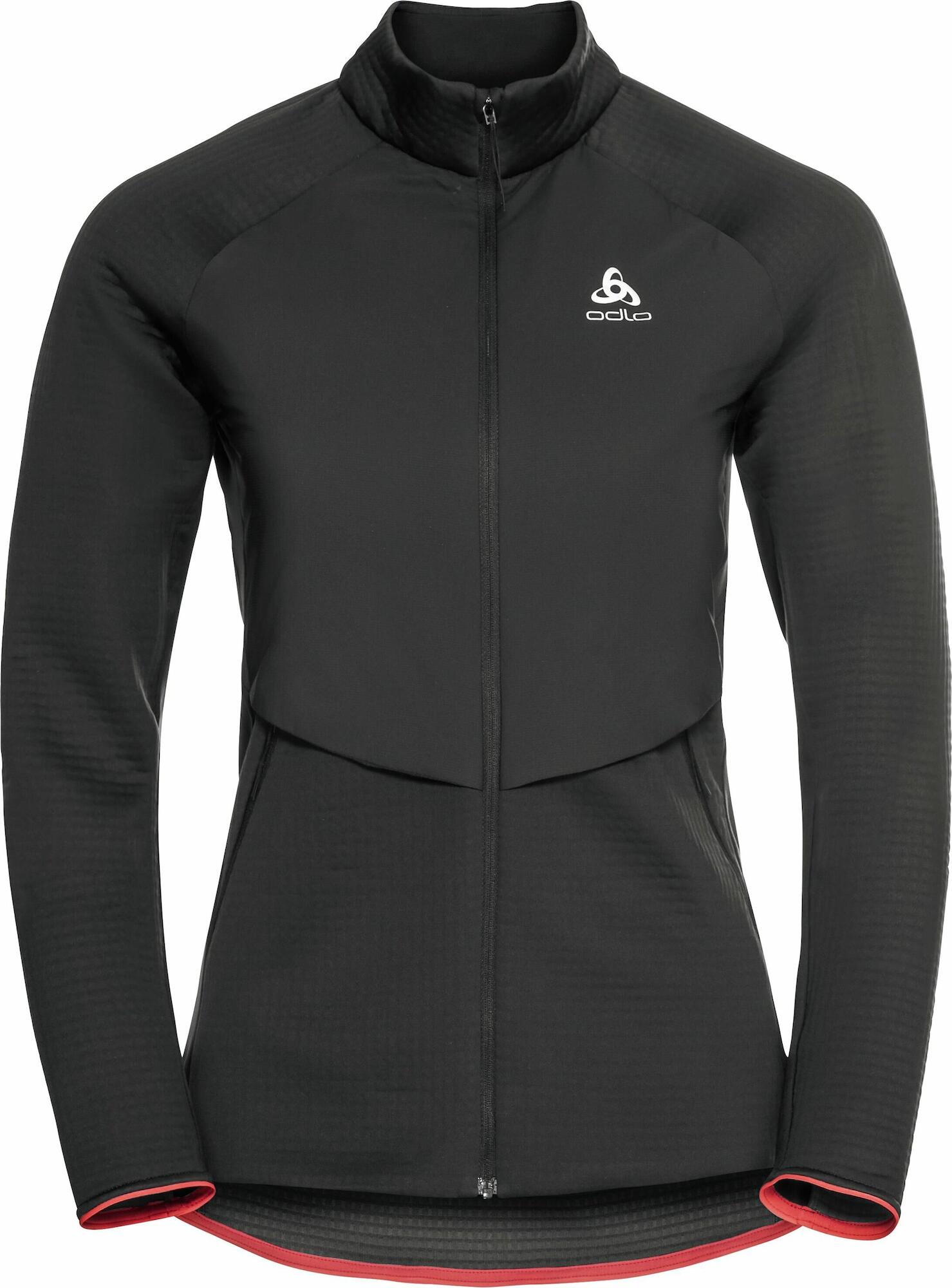 Odlo Mid Layer Full Zip Sesvenna Hybrid S-the - Damen Midlayer ...