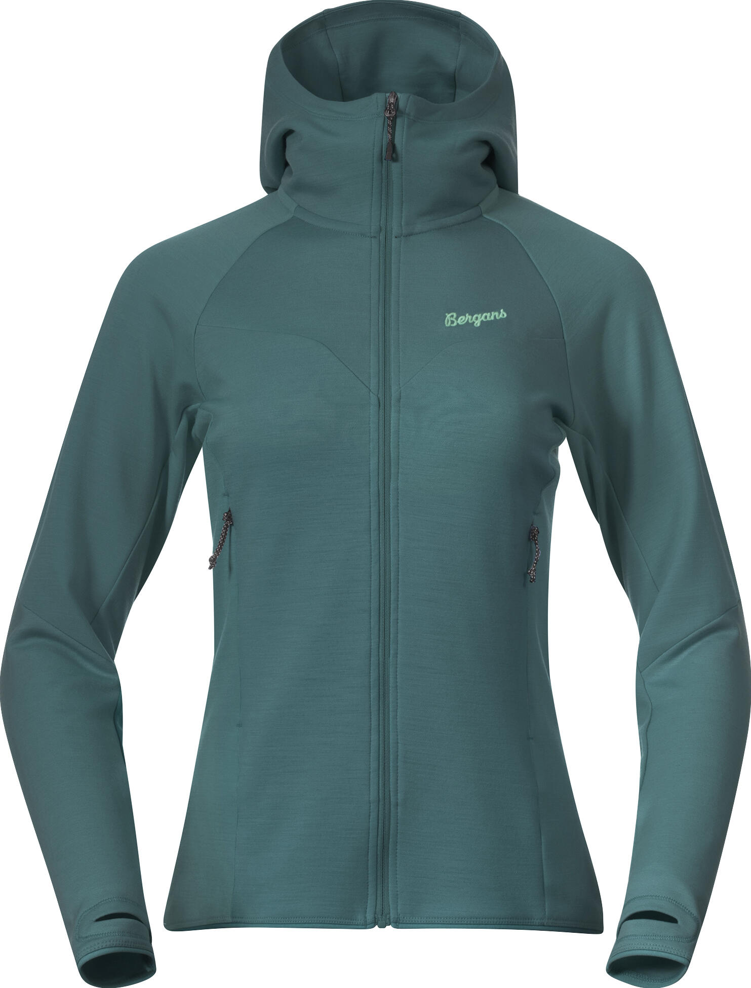 Bergans Tind Merino Hood Jacket Women - Women's outdor jacket ...