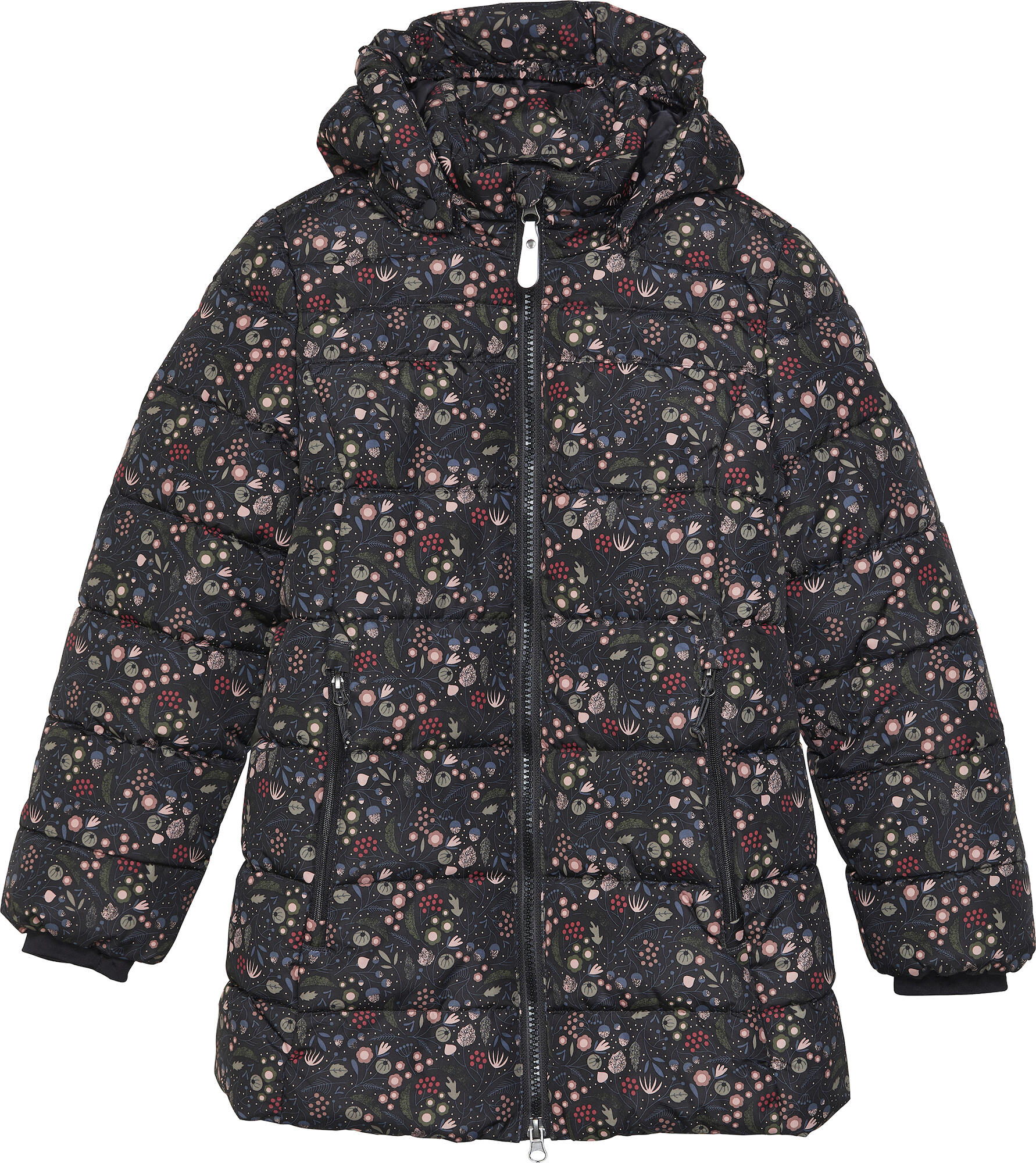 Color Kids Jacket Quilted Long AOP 741162 - Mädchen Freizeitjacke ...