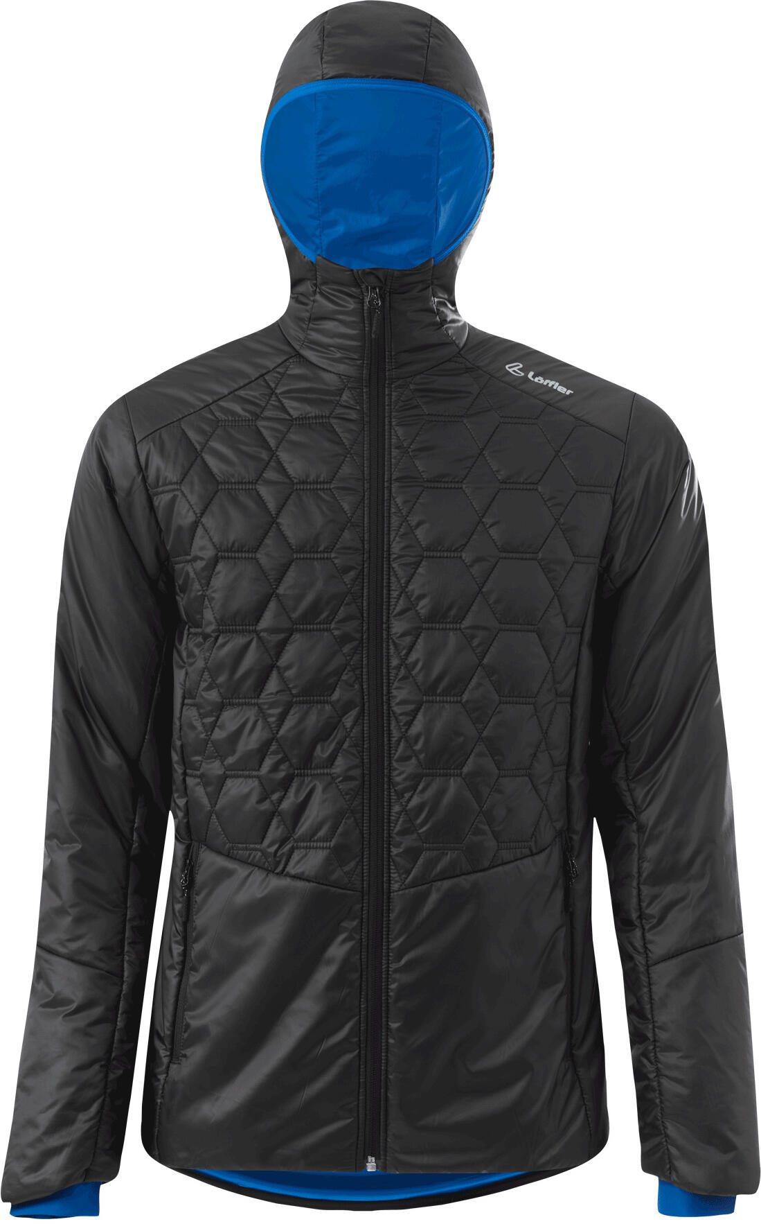 Löffler Men Hooded Iso- Jacket Bruce CF PL100 - Men's cross-country ski ...