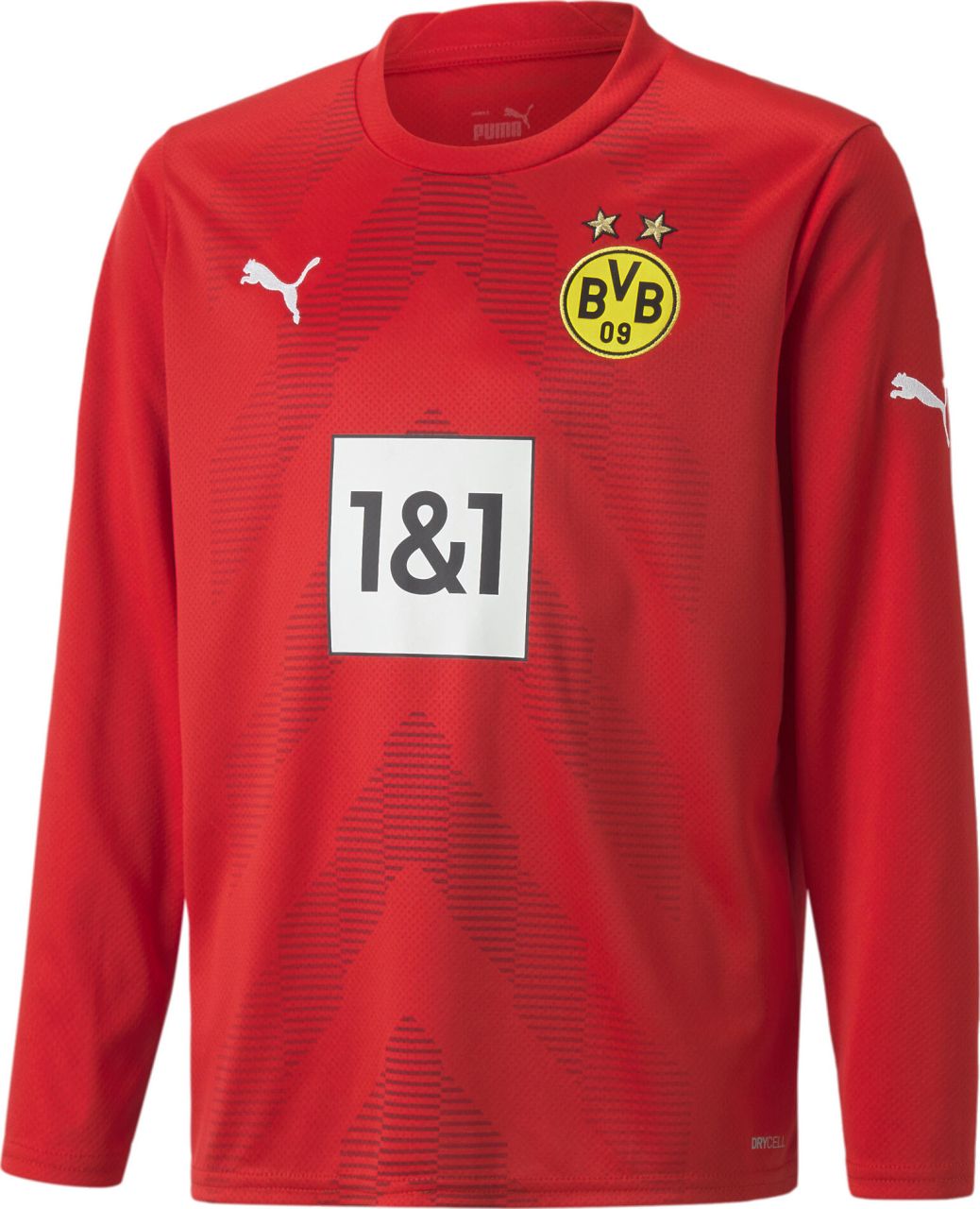 Puma BVB GK Jersey Replica LS Jr w/ Sponsor | SportFits Shop