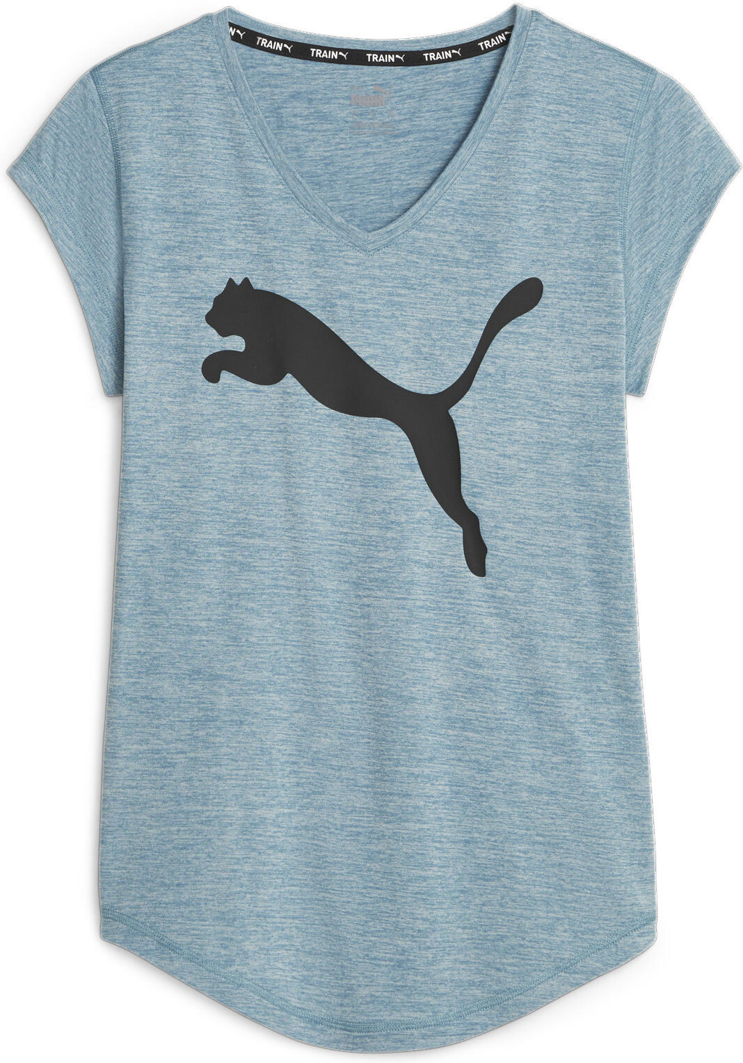 Puma Train Favorite Heather Cat Tee - Women's Running Shirt | SportFits ...