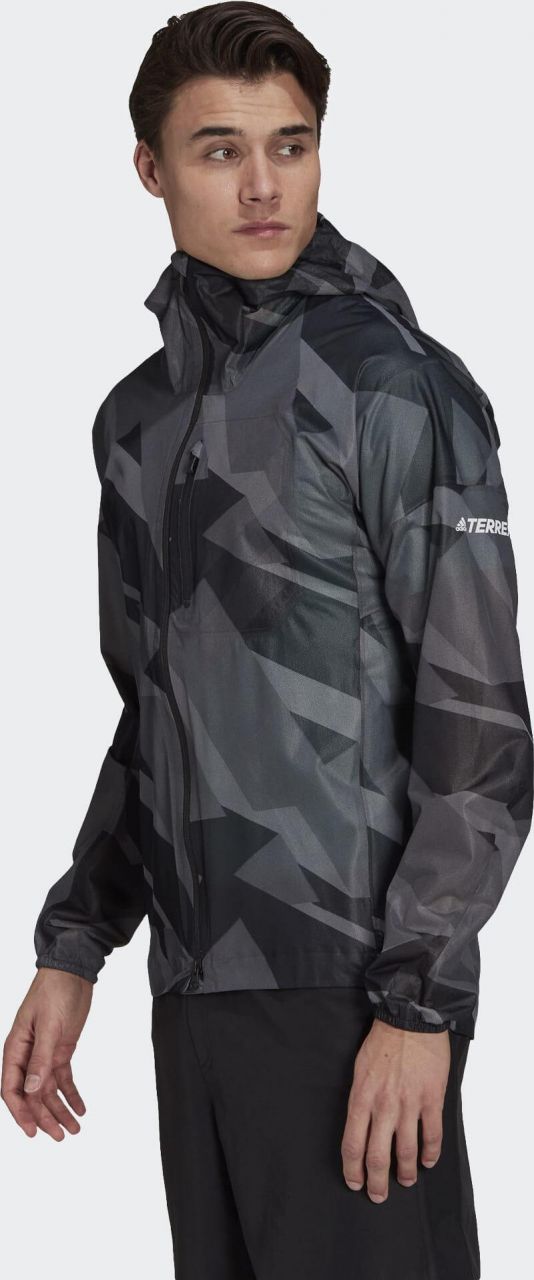 adidas Terrex Terrex Agravic Graphic 2.5 Layer Rain Jacket | SportFits Shop