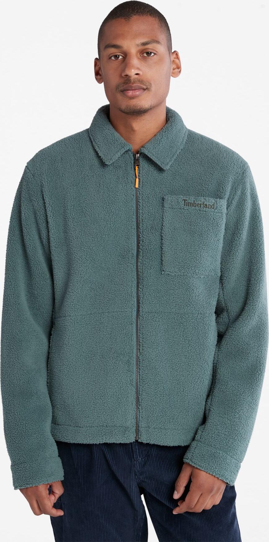 Timberland Mens Fleece Overshirt - | SportFits Shop