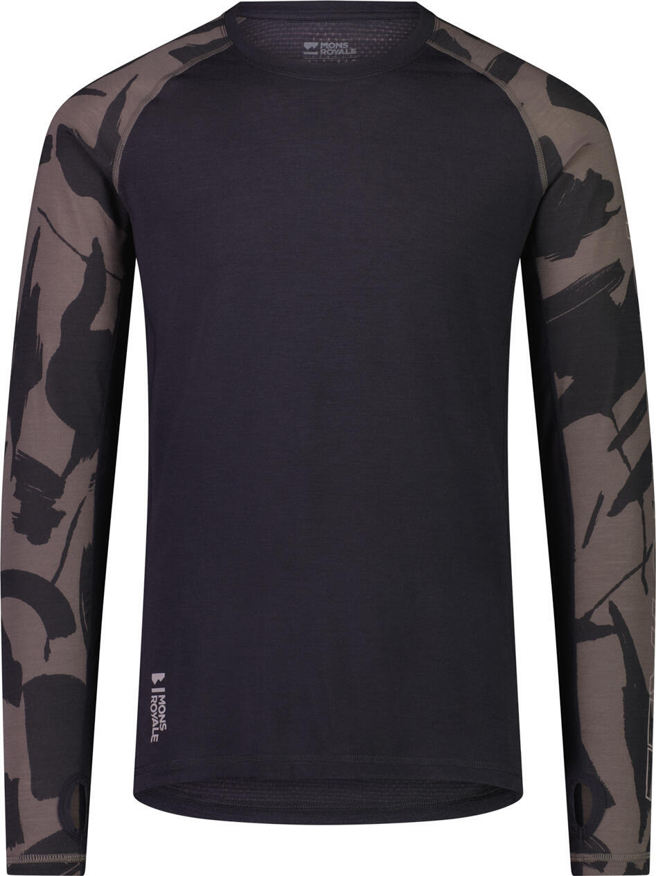 Mons Royale Mens Temple Merino Long Sleeve - Men's technical base layer ...