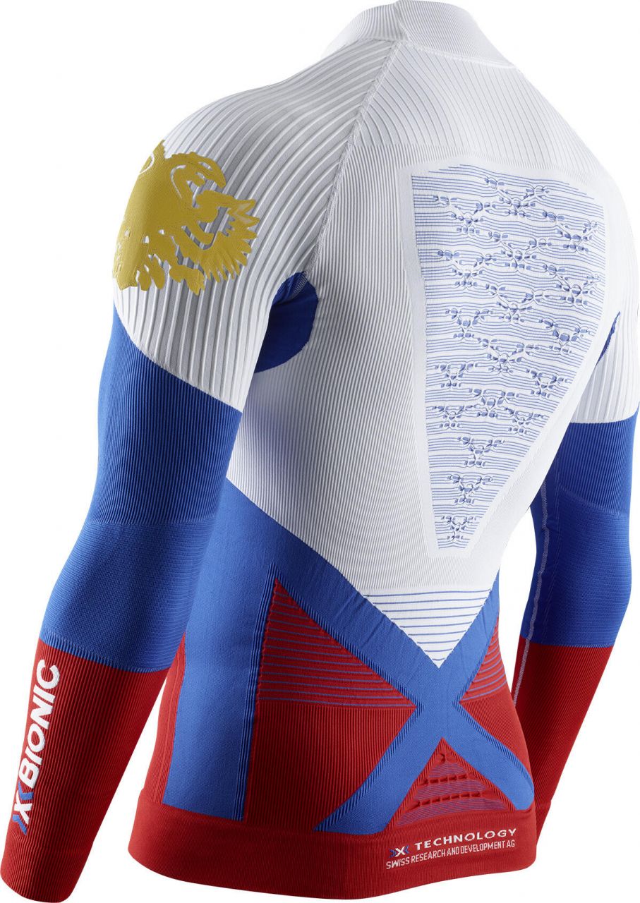 X-Bionic Energy Accumulator 4.0 Patriot Shirt Turtle Neck Long Sleeve ...